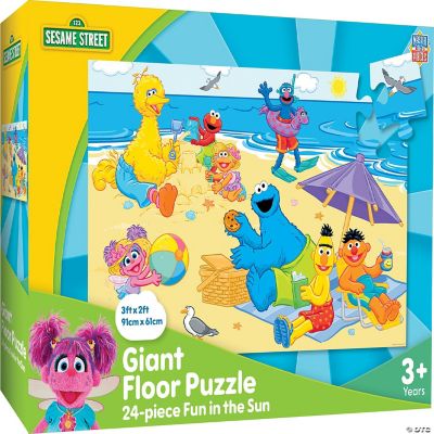 MasterPieces Sesame Street Fun in The Sun 24 Piece Floor Jigsaw Puzzle ...