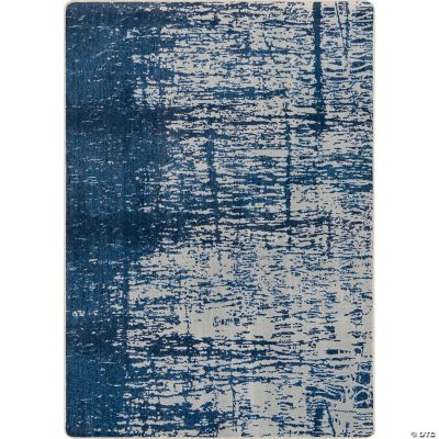 Joy Carpets Coastal Canvas Area Rug In Color High Tide | Oriental Trading