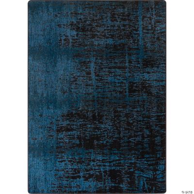 Joy Carpets Coastal Canvas Area Rug In Color Deep Water | Oriental Trading