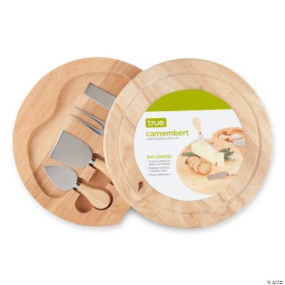 True Camembert Cheese Board and Tool Set | Oriental Trading