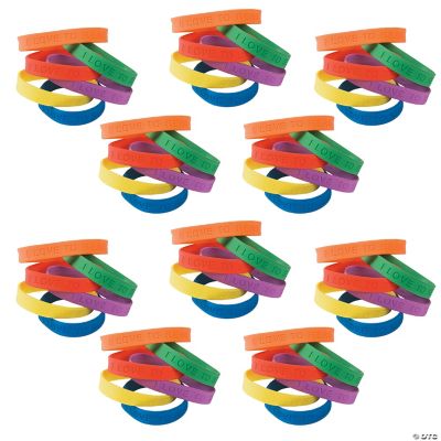 Vibrant I Love to Read Bracelets - 144 Pc. for Classroom Incentives ...