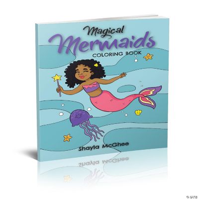 Sable Inspired Books Magical Mermaid Coloring Book | Oriental Trading