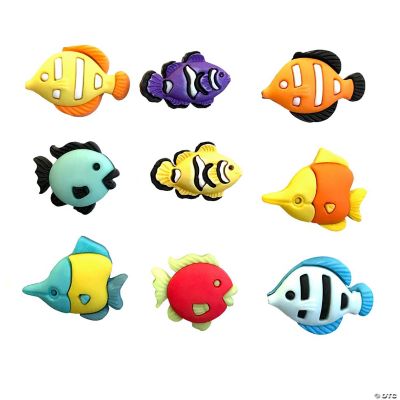 Buttons Galore and More Craft & Sewing Buttons - Tropical Fish - 27 ...