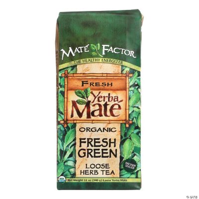 Mate Factor Organic Yerba Mate Loose Tea - Case of 6 - 12 OZ