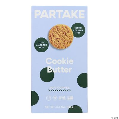 Partake Foods - Cookies Soft Baked Butter - Case of 6-5.5 OZ