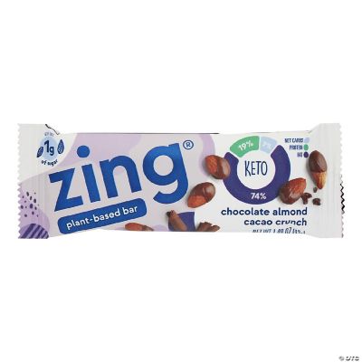 Zing Bar - Bar Keto Alm/btr Cacao - Case of 12-1.41 OZ