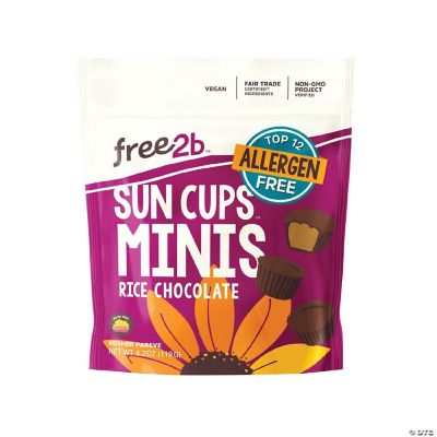 Free 2 B Sun Cups - Mini - Ice Chocolate - Case of 6 - 4.2 oz ...