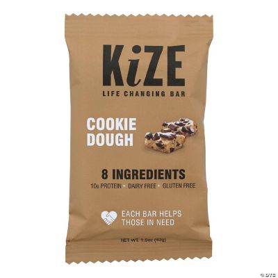 Kize Concepts - Energy Bar Raw Cookie Dough - Case of 10-1.5oz ...