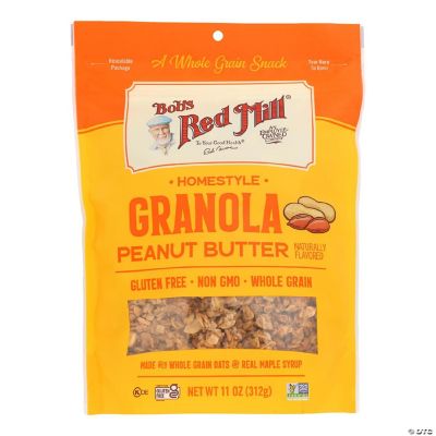 Bob's Red Mill - Granola Peanut Butter - Case of 6-11 OZ | Oriental Trading