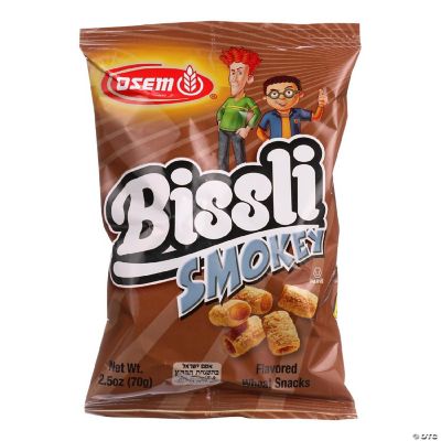 Osem Bissli Smokey Flavored Wheat Snacks - Case of 24 - 2.5 OZ