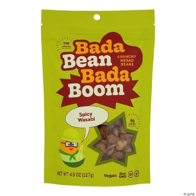 Bada Bean Bada Boom - Crunchy Beans Spicy Wasabi - Case of 6-4.5 OZ