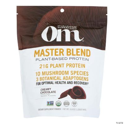 Om - Protein Powder Chocolate - 1 Each-19.26 OZ | Oriental Trading