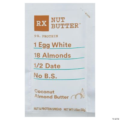 Rxbar - Nut Butter Coconut Almond Butter - Case of 10-1.13 OZ