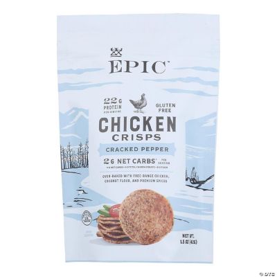 Epic - Crisps Chicken Crkd Ppper - Case of 6-1.5 OZ