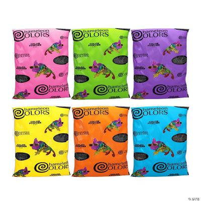 Chameleon Colors 30 Pounds of Holi Color Powder (6 colors/5 lbs each ...