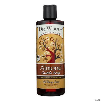 Dr. Woods Shea Vision Pure Almond Castile Soap with Organic Shea Butter ...