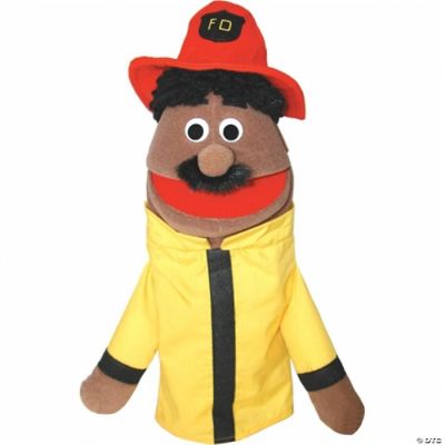 Get Ready 436C fireman puppet- Caucasian- 18 inch | Oriental Trading
