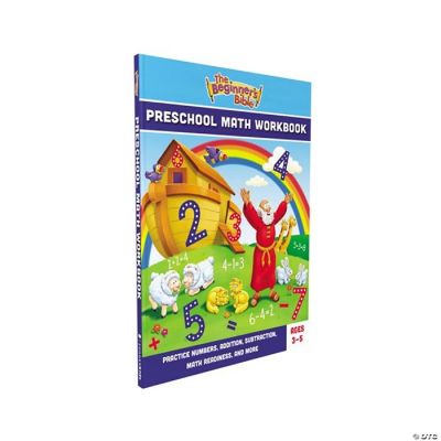 ZonderKidz 231218 The Beginners Bible Preschool Math Workbook
