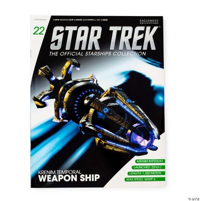 Eaglemoss Star Trek Starships Krenim Temporal Weapon Ship Magazine ...