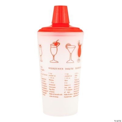 Collins 30oz. Red Recipe Shaker | Oriental Trading