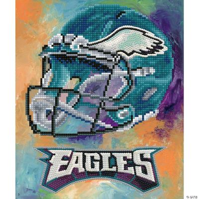 NFL PHILADELPHIA EAGLES DIAMOND ART CRAFT KIT | Oriental Trading