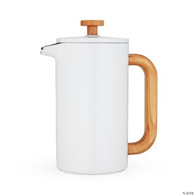 Pinky Up Avery Double Wall Stainless Steel Press Pot by Pinky Up