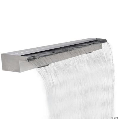 Rectangular Waterfall Pool Fountain | Oriental Trading