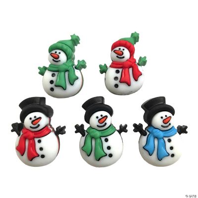 Buttons Galore Jolly Snowmen Buttons - 15 Sewing & Craft Buttons ...