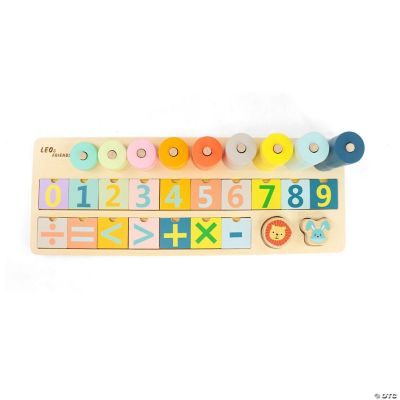 Leo And Friends Shape And Number Sorter | Oriental Trading