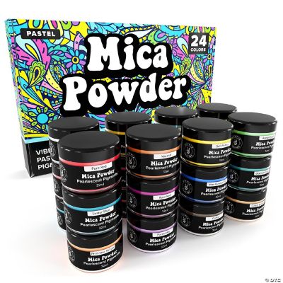 Pastel Pigment Powder and Mica Powder Set | Oriental Trading