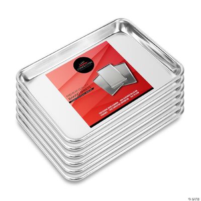 Last Confection 6 Cookie Baking Sheets 9" x 13" Rimmed Aluminum Jelly ...