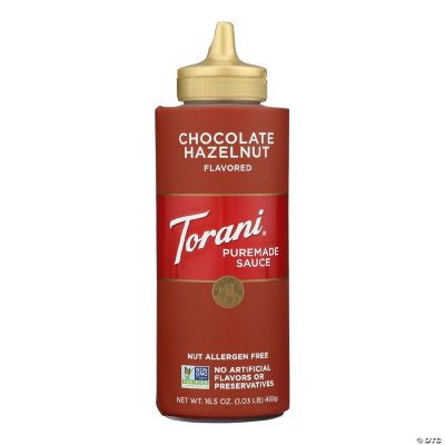 Torani - Sauce Puremade Chocolate Hazelnut - Case of 4-16.5 FZ