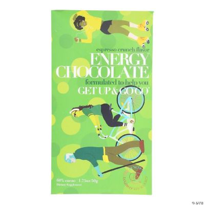 The Functional Chocolate Co - Chocolate Bar Energy - Case of 12-1.75 OZ ...