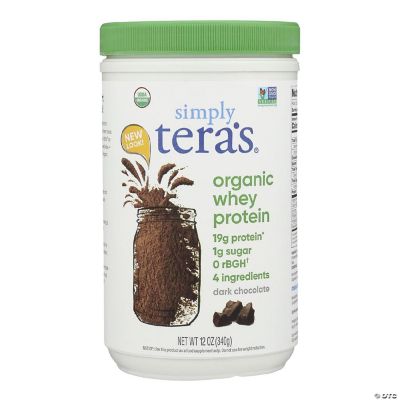 Teras Whey Protein Powder - Whey - Organic - Fair Trade Certified Dark ...