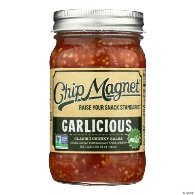 Chip Magnet Salsa Sauce Appeal - Salsa - Garlicious - Case of 6 - 16 oz.
