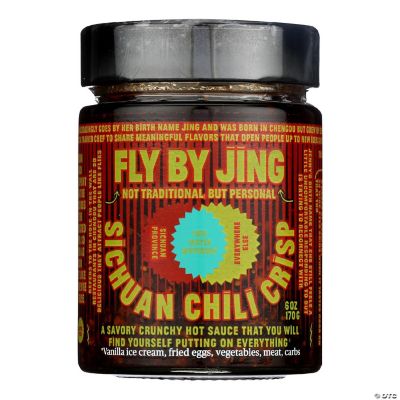 Fly By Jing - Sauce Sichuan Chili Crisp - Case of 6-6 OZ