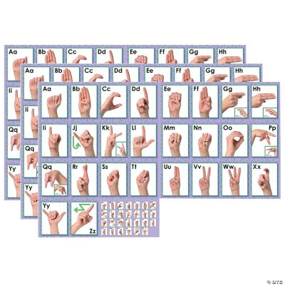 North Star Teacher Resources American Sign Language Alphabet Bulletin ...