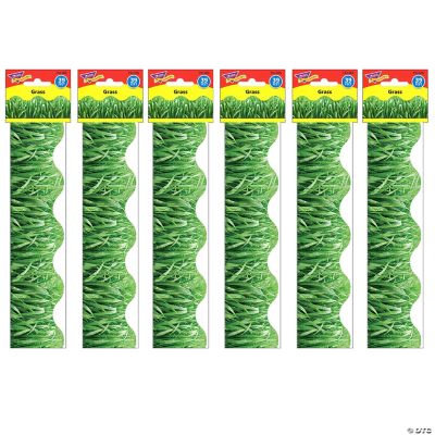 TREND Grass Bulletin Board Borders Terrific Trimmers, 39 Feet Per Pack ...