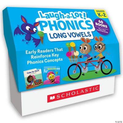 Scholastic Teaching Solutions Laugh-A-Lot Phonics: Long Vowels ...