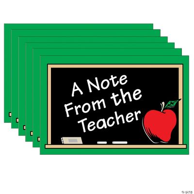 Teacher Created Resources A Note from the Teacher Postcards, 30 Per ...
