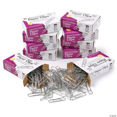 Charles Leonard Standard Paper Clips, 1000 Per Box, 10 Boxes | Oriental ...
