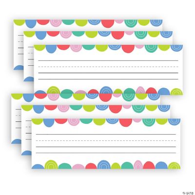 Creative Teaching Press Rainbow Drops Name Plates, 9-1/2" x 3-1/4", 36 ...