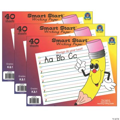 Teacher Created Resources Smart Start K-1 Writing Paper: 40 Sheet ...