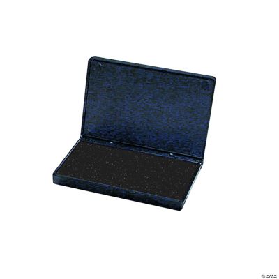 Charles Leonard Foam Stamp Pad, Small, 2.75 x 4.25 Inches, Black, Pack ...