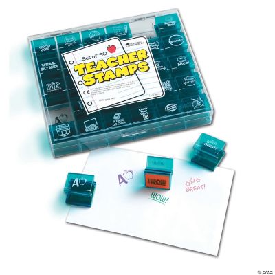 Learning Resources Teacher Incentive Stamps, 30 Pieces | Oriental Trading