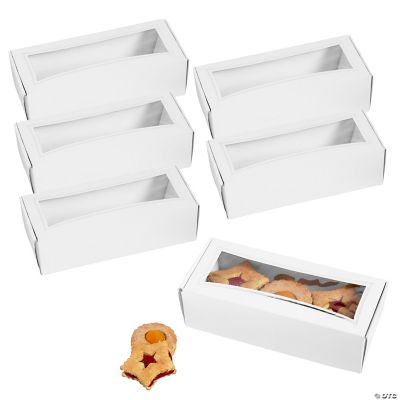 Bulk 48 Pc. White Cookie Treat Boxes