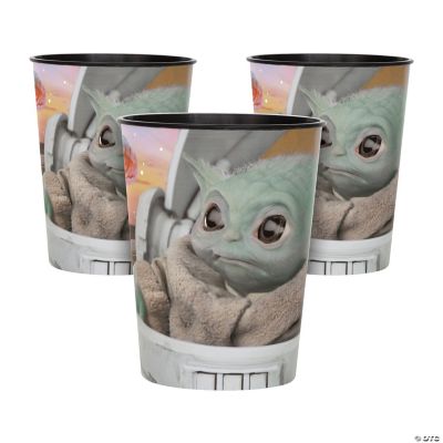 Bulk 12 Pc. Star Wars™ The Mandalorian™ Baby Yoda Reusable Plastic ...