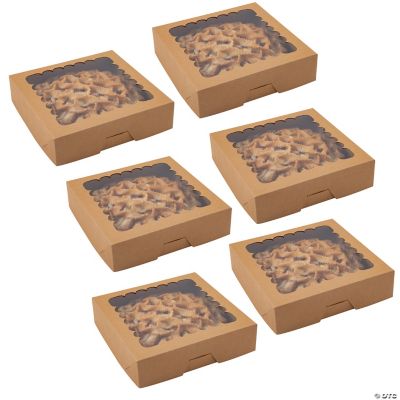 Bulk 48 Pc. Kraft Paper Pie Treat Boxes | Oriental Trading