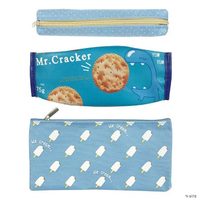 Wrapables Trendy Food Pencil Case and Stationery Pouches (Set of 3 ...
