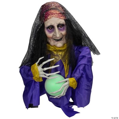 20" Animated Fortune Teller Halloween Decoration | Oriental Trading